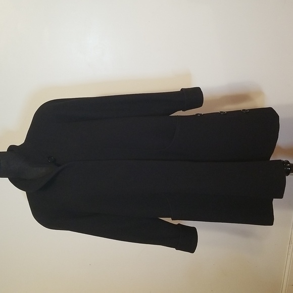 Herman Kay | Jackets & Coats | Black Wool Coat | Poshmark